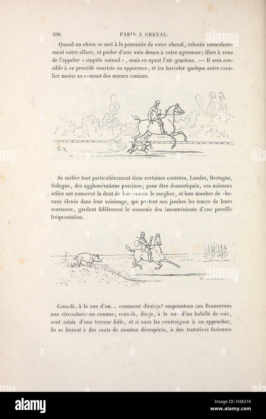 A description of equestrian activities in Paris, highlighting horse ...