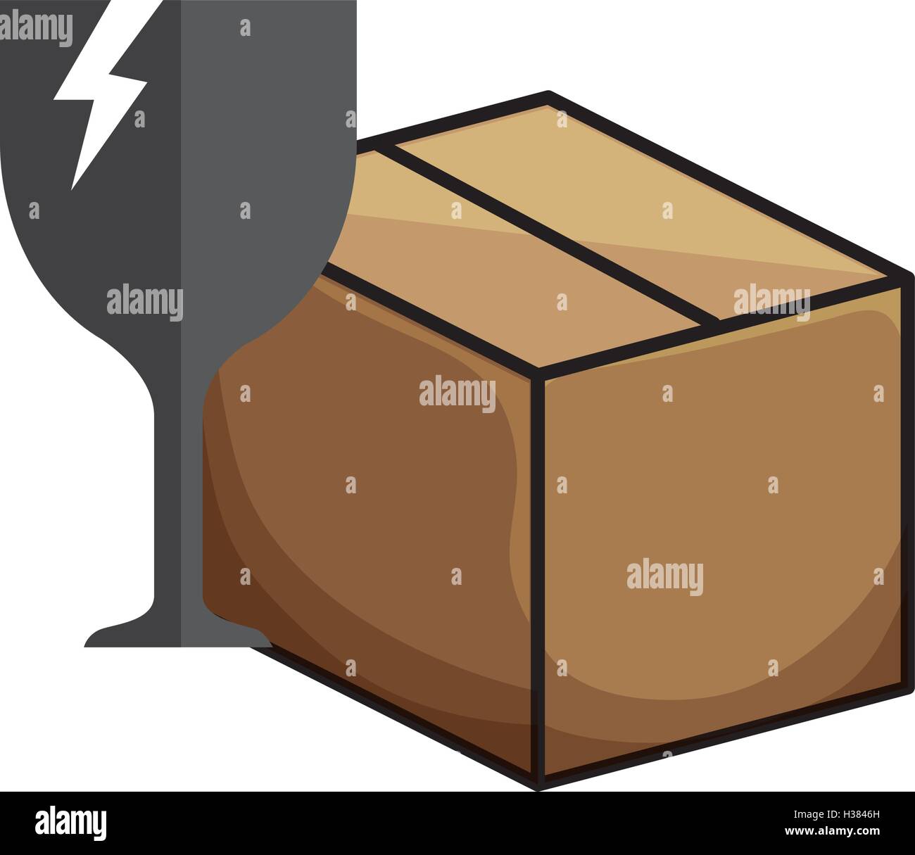 carton box design Stock Vector Image & Art - Alamy