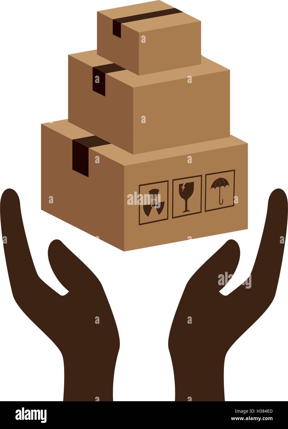 carton box design Stock Vector Image & Art - Alamy