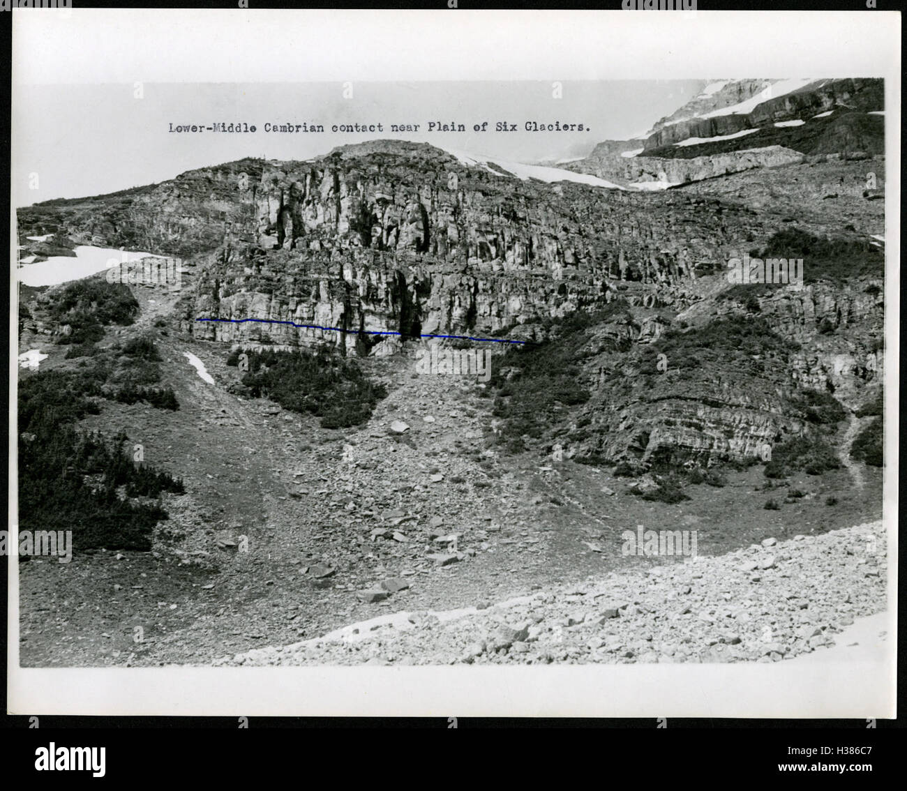 Photographs, Geological Formations, Canadian Rockies, undated (Page 46 ...