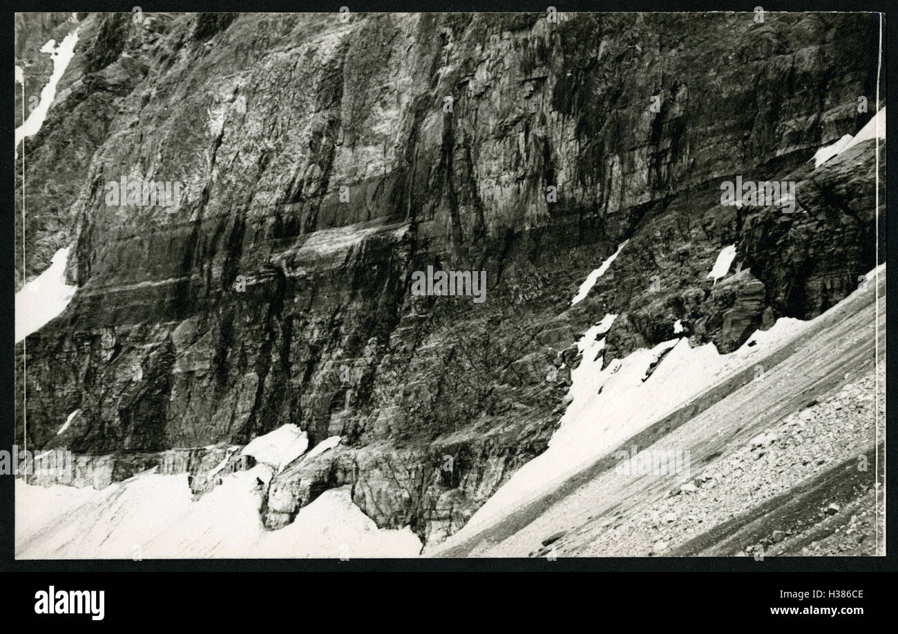 This collection of photographs captures geological formations in the ...