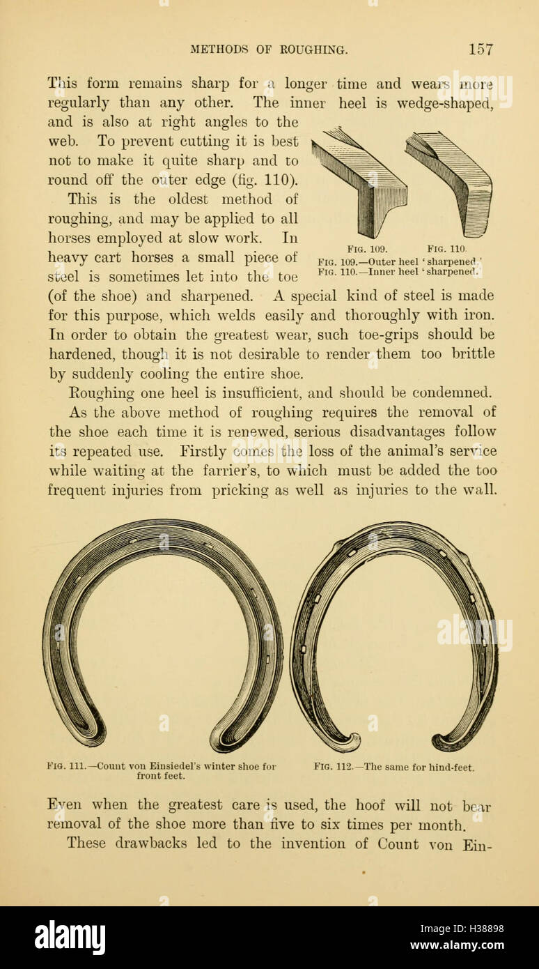 This handbook covers the principles and practices of horseshoeing ...