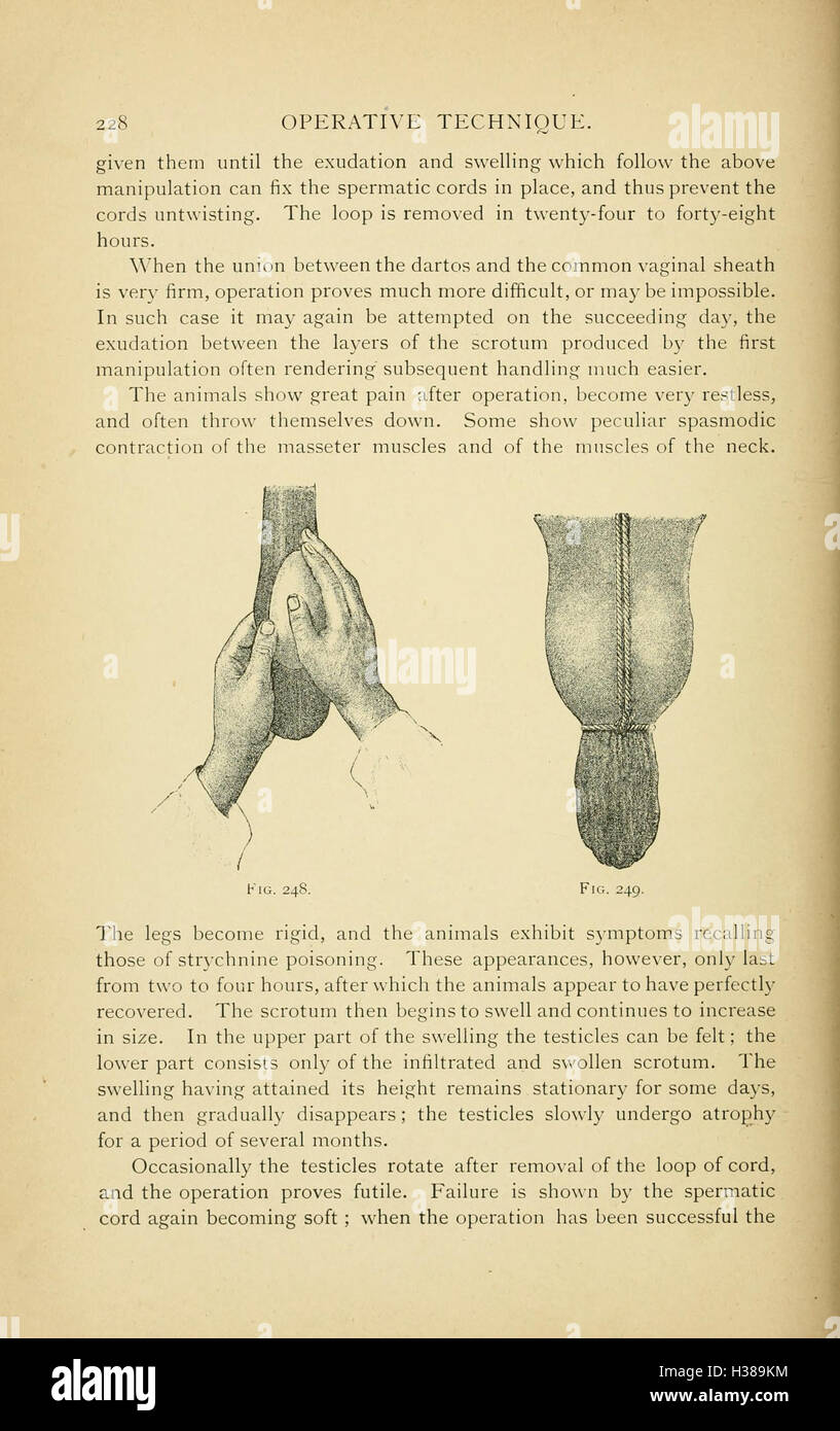 This section of the veterinary surgery manual covers advanced surgical ...