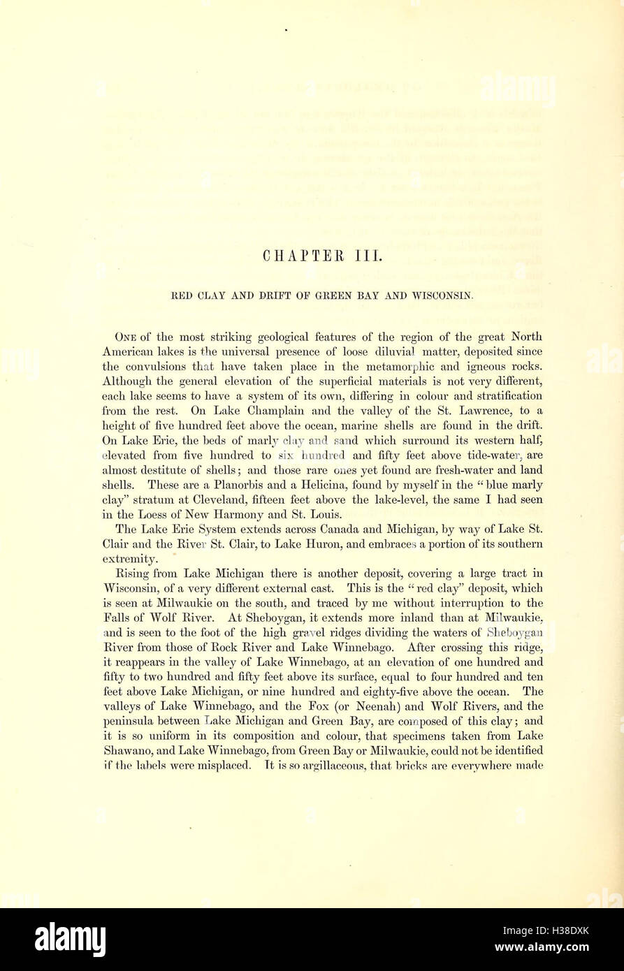 A geological survey report detailing the geology of Wisconsin, Iowa ...
