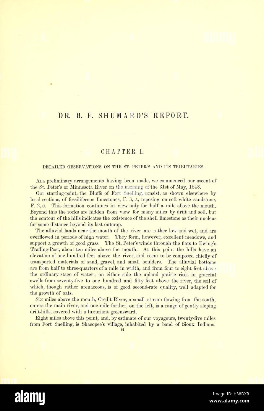 A comprehensive geological survey report detailing the geological ...