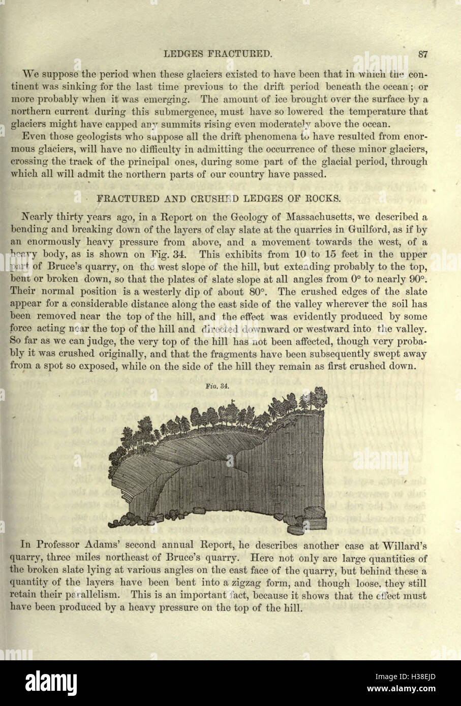 An in-depth geological report on the state of Vermont, focusing on the ...