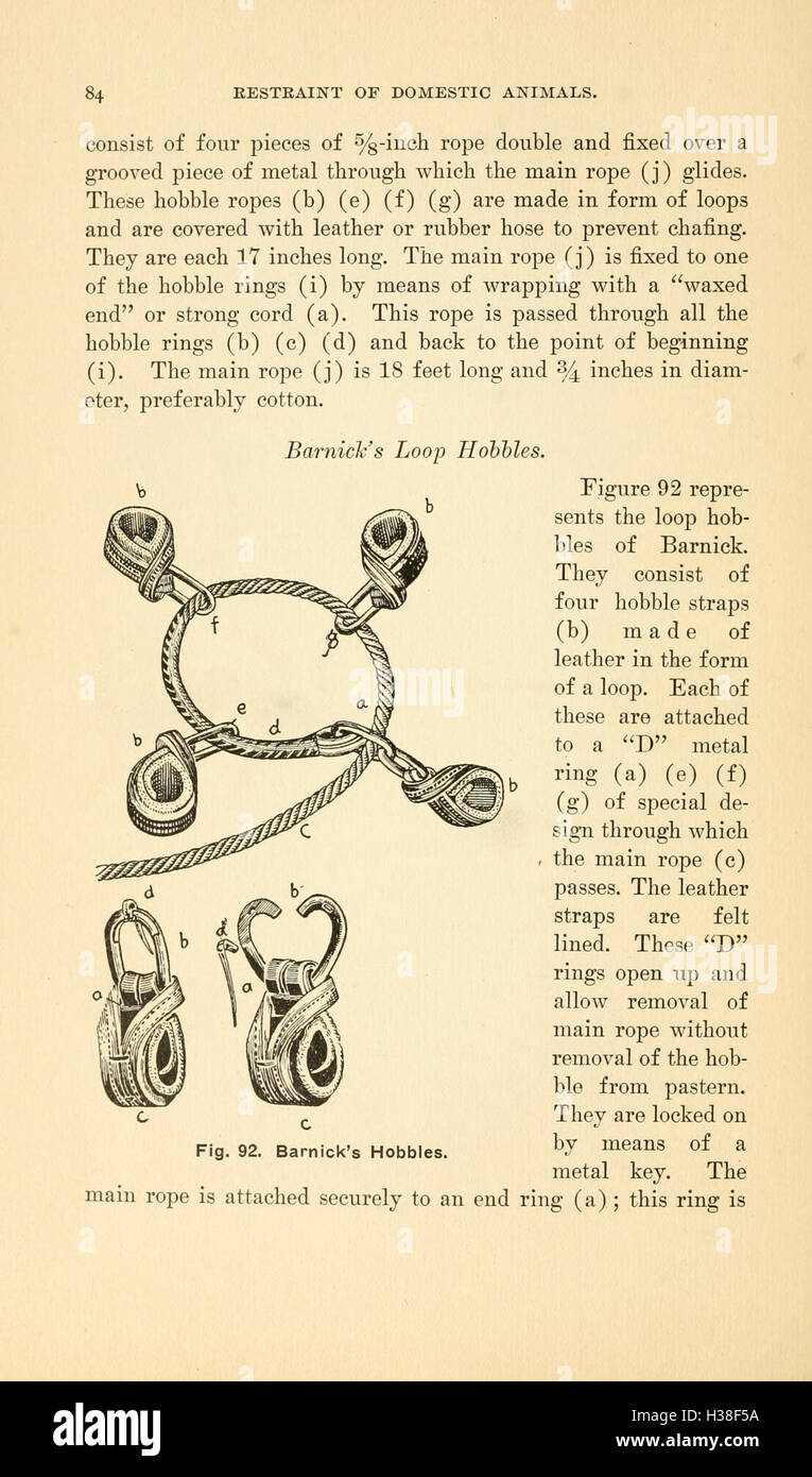 This page discusses various techniques used in the restraint of ...