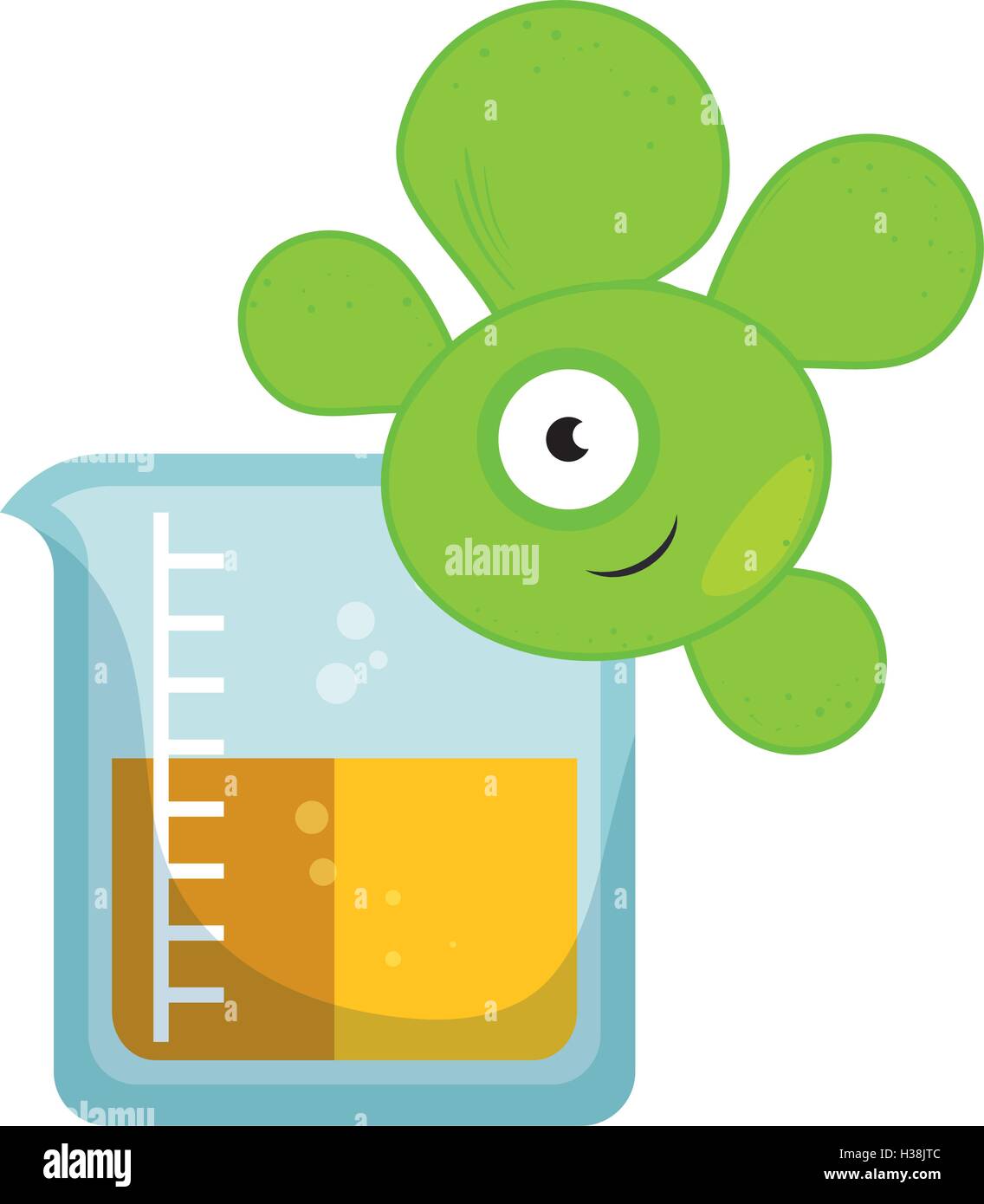 chemistry bottle with liquid Stock Vector Image & Art - Alamy