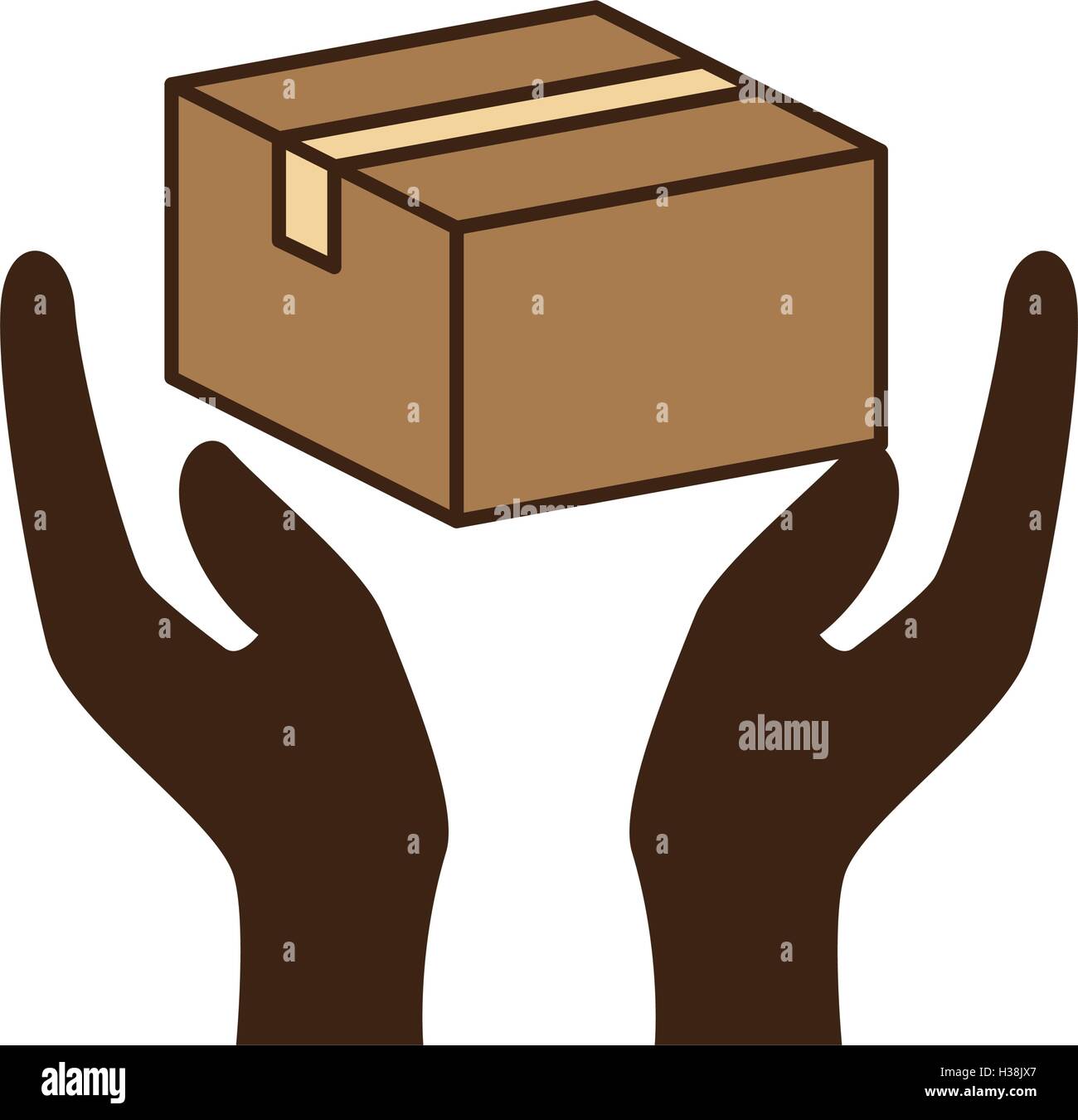 carton box design Stock Vector Image & Art - Alamy