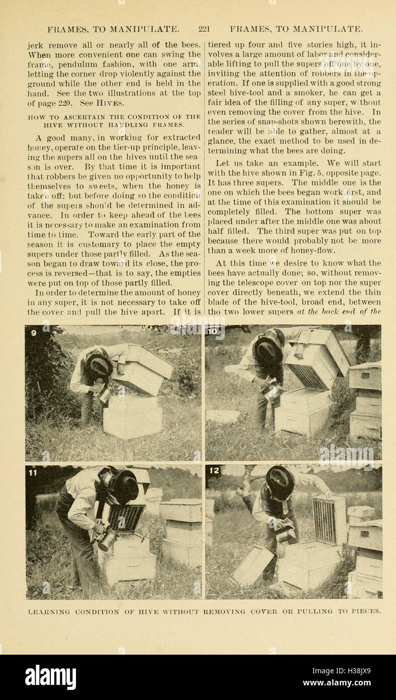 A beekeeping encyclopedia covering all aspects of apiculture, including ...