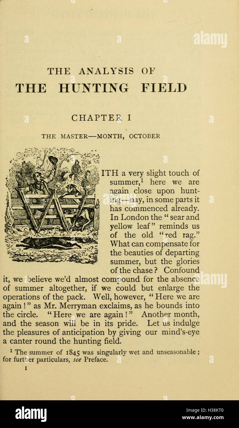 This page examines the layout and strategies used in hunting fields ...