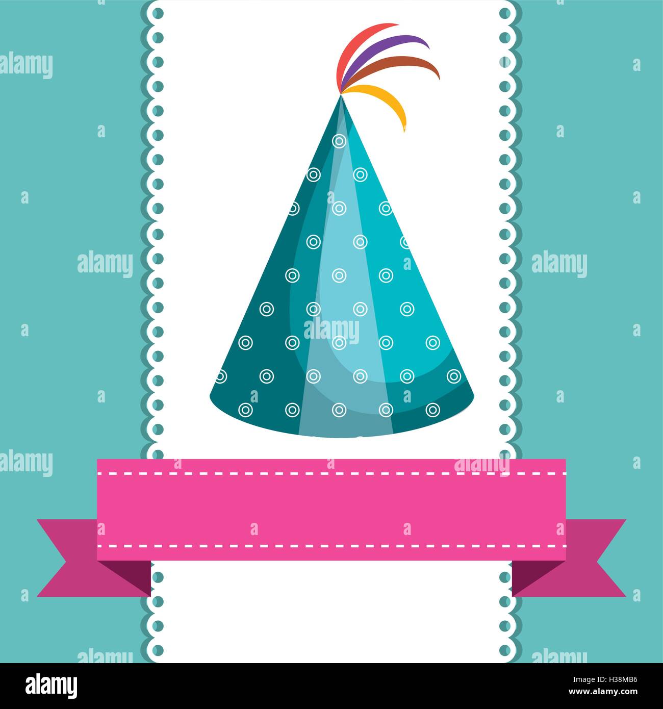 birthday party hat Stock Vector Image & Art - Alamy