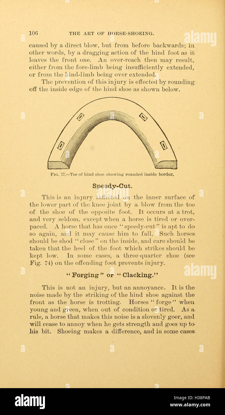 This work provides a detailed guide to the art of horse-shoeing ...