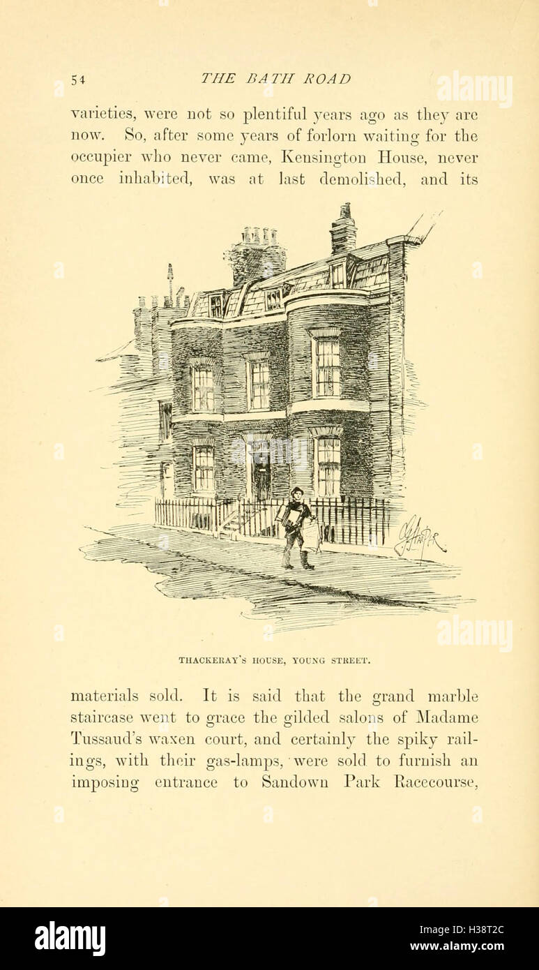 A description of the Bath Road, exploring its route, historical ...