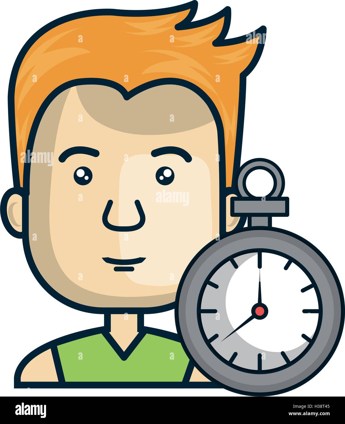 avatar man cartoon Stock Vector Image & Art - Alamy