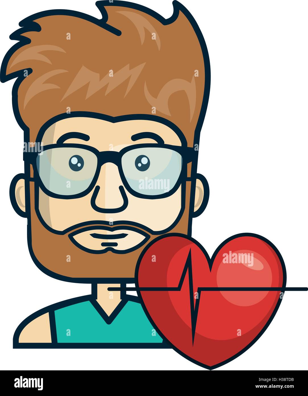 avatar man cartoon Stock Vector Image & Art - Alamy