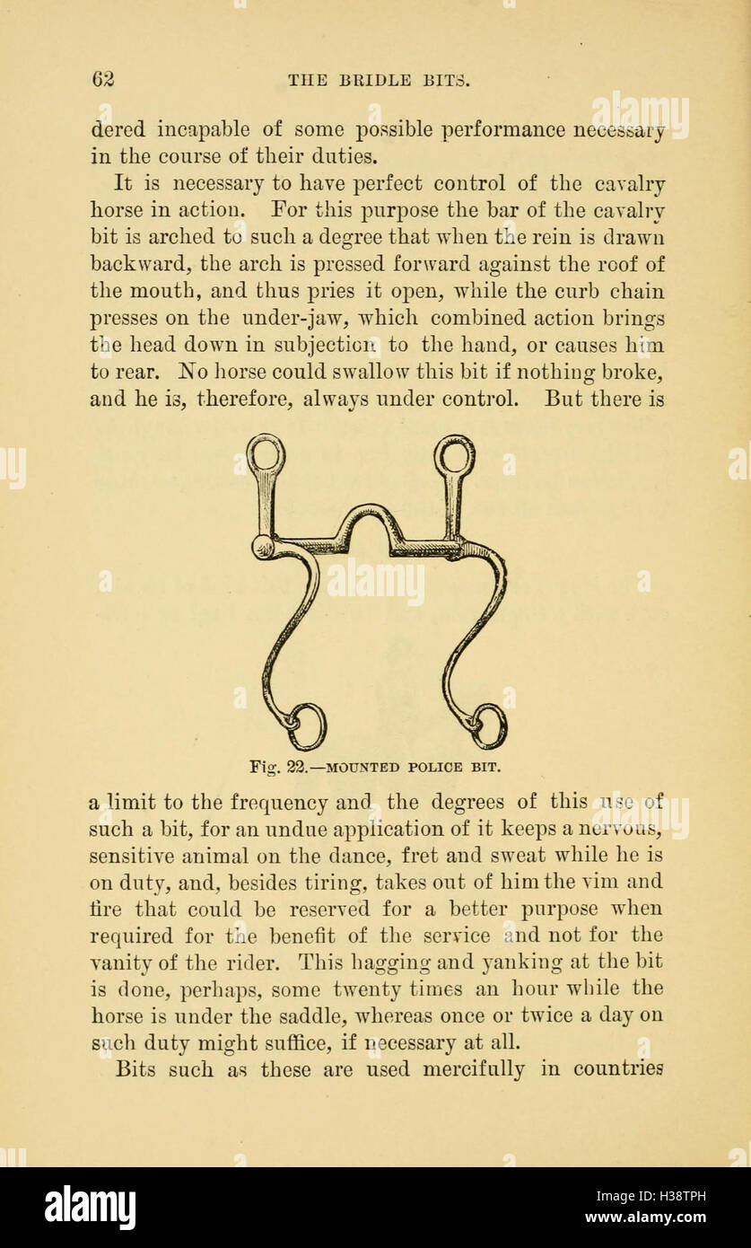 This page examines different types of bridle bits, their design, and ...