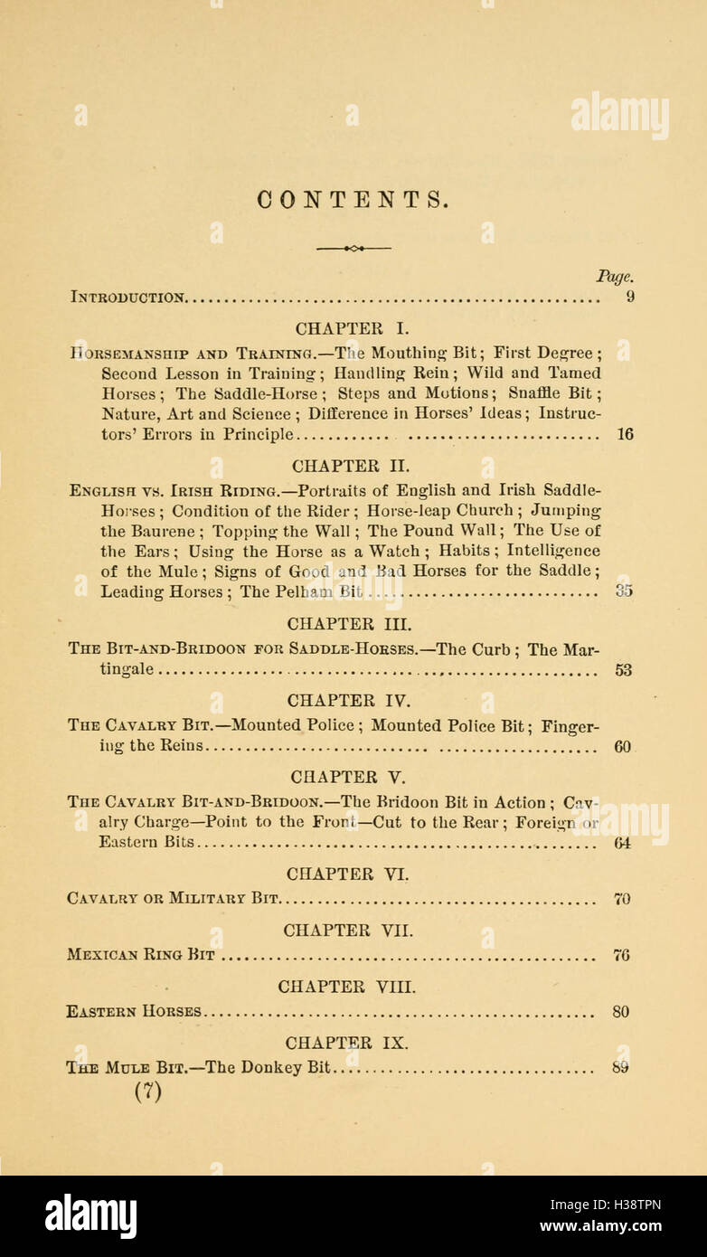 This text explores the history and function of bridle bits in horse ...