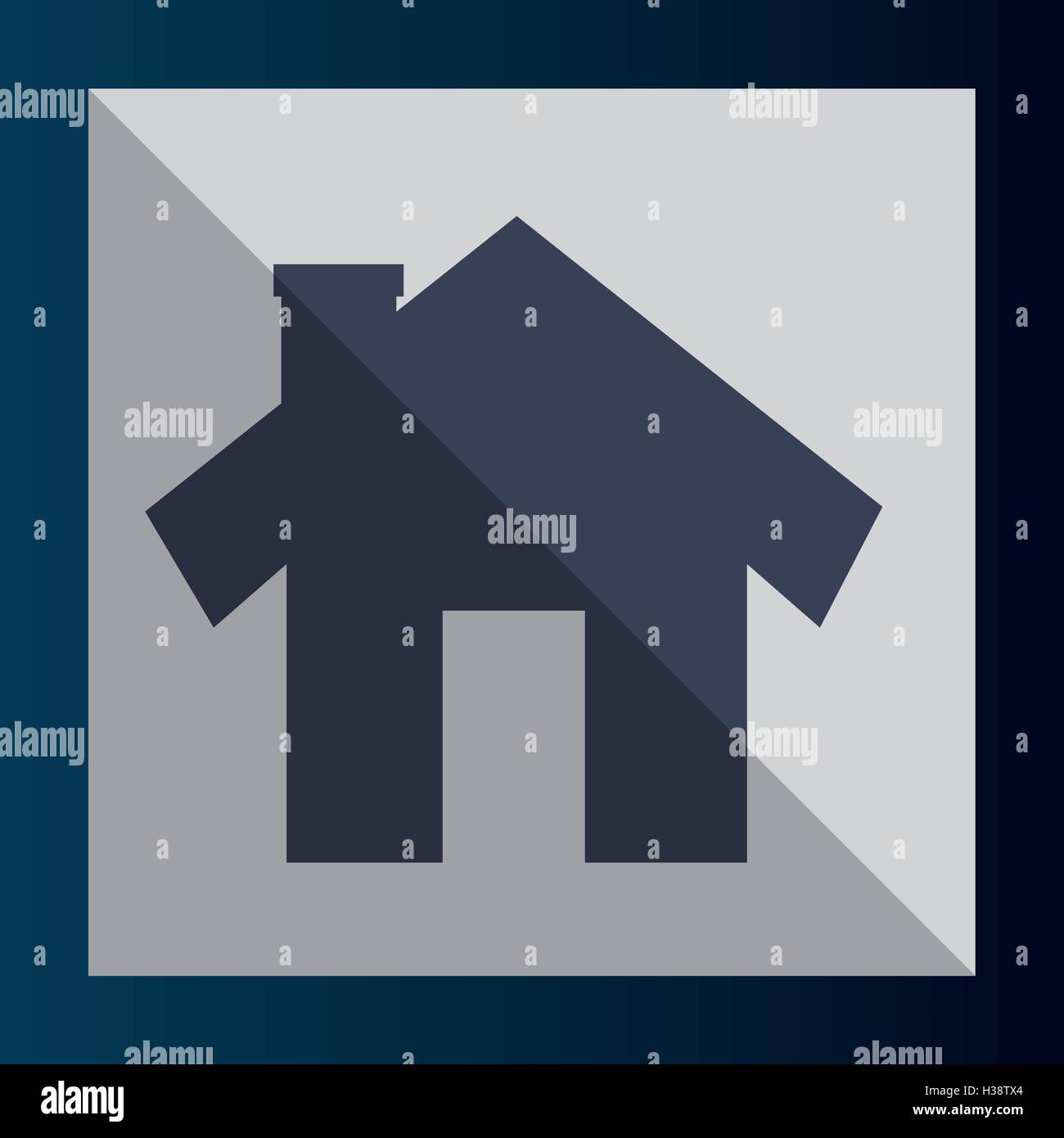 house shape icon Stock Vector Image & Art - Alamy