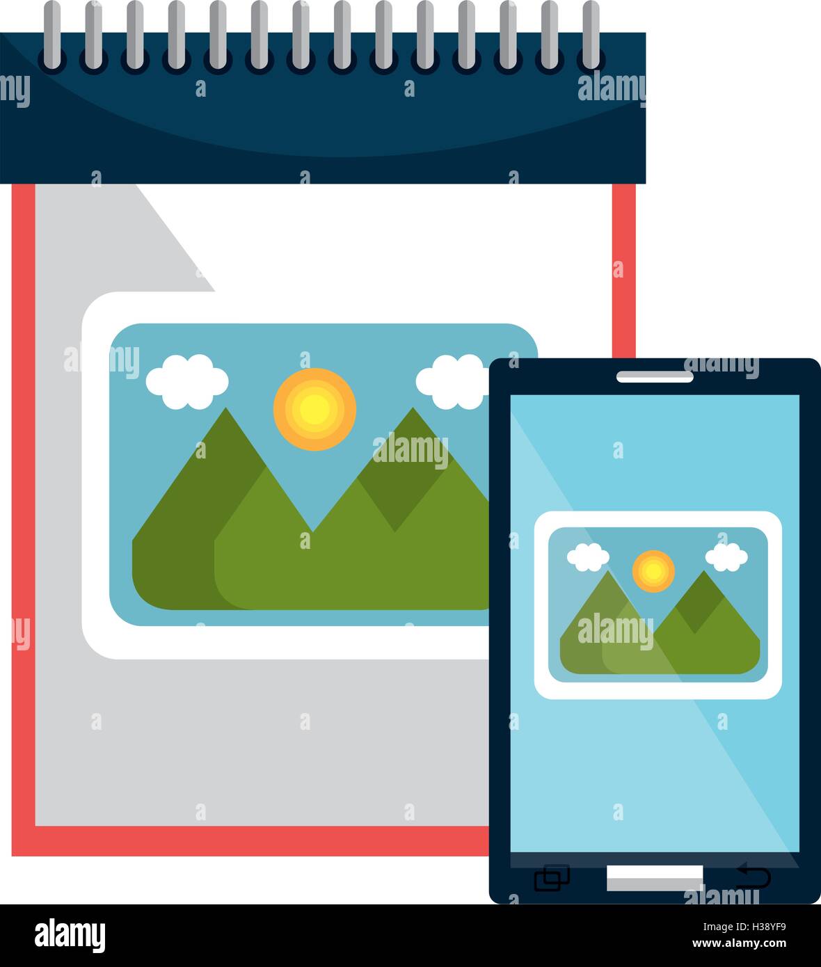 sketch creative notepad Stock Vector Image & Art - Alamy