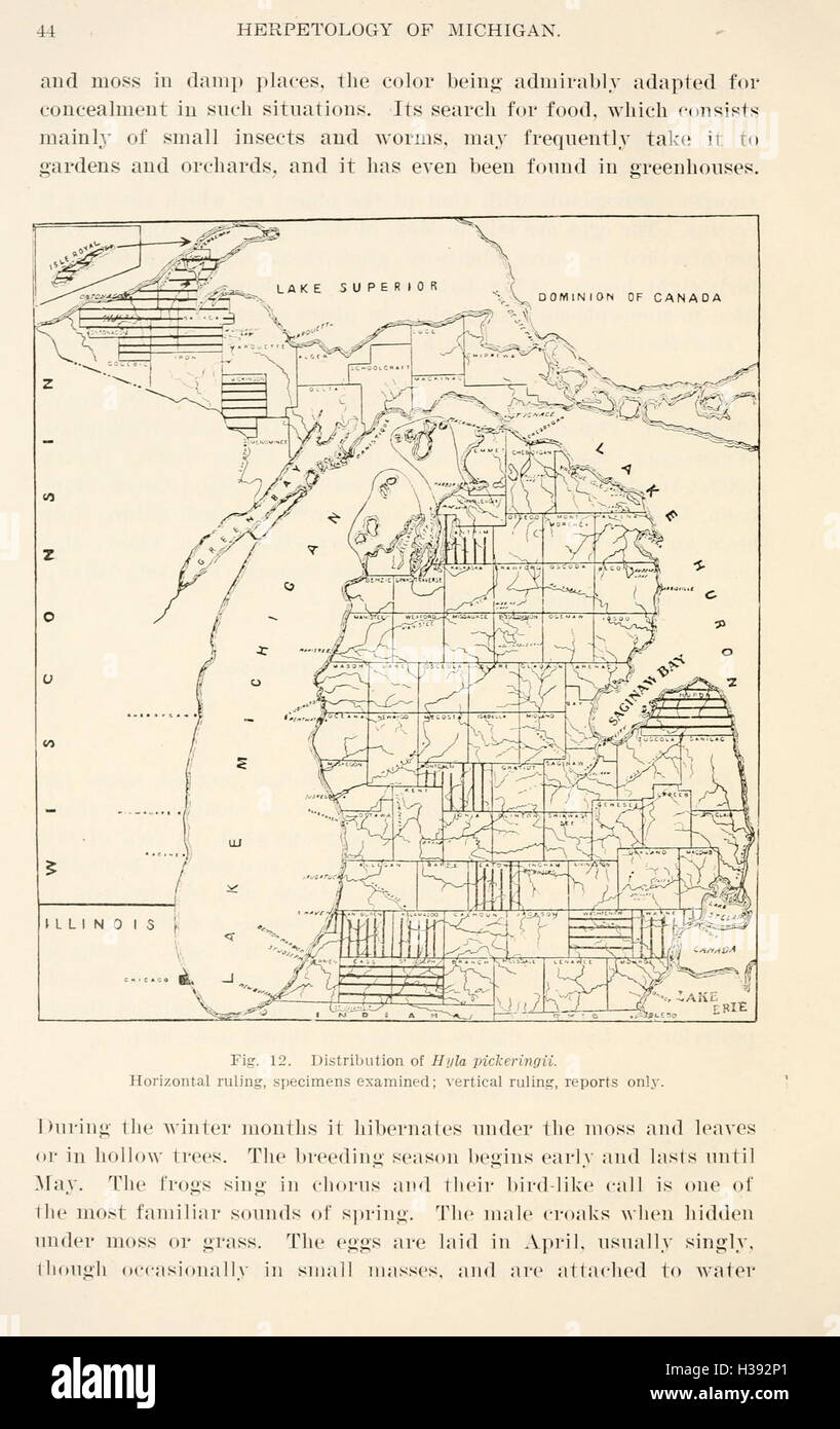 This work focuses on the amphibians and reptiles of Michigan, examining ...