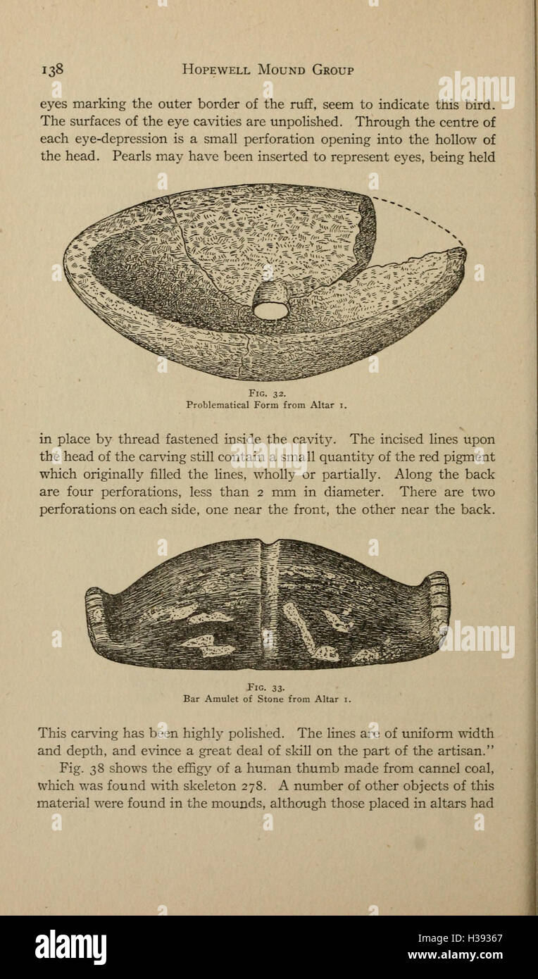 The Hopewell Mound Group of Ohio represents a complex archaeological ...