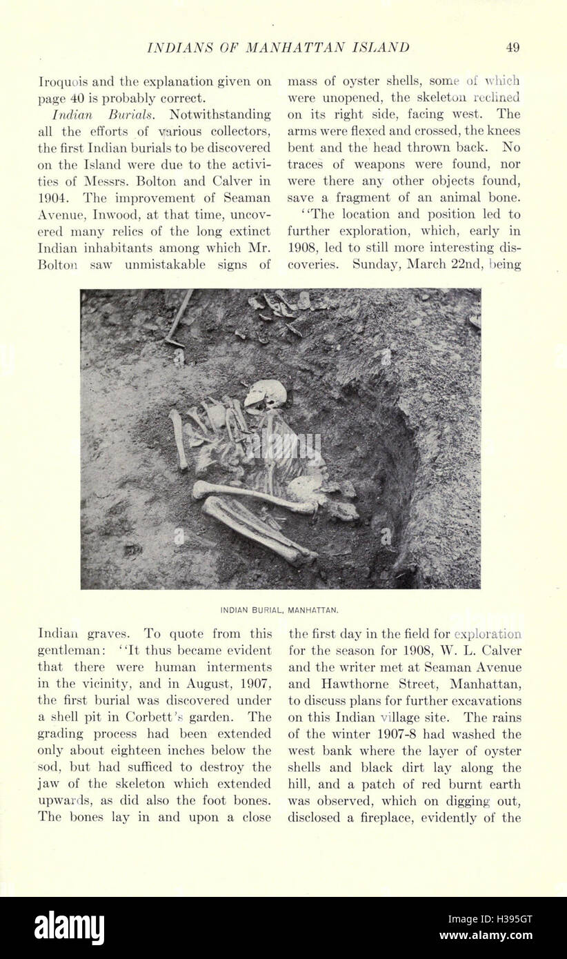 Manhattan island native america hi-res stock photography and images - Alamy