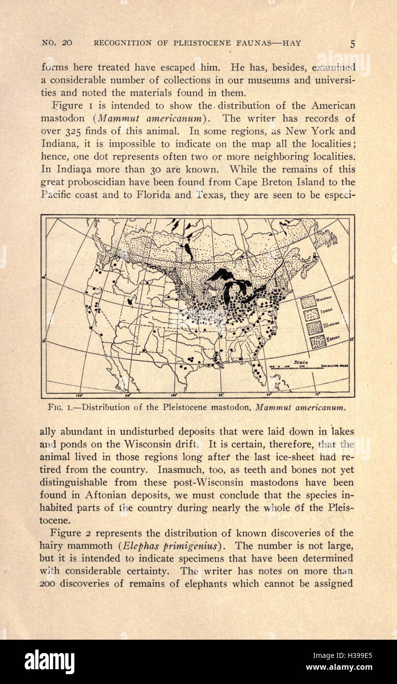This work examines the identification and study of Pleistocene-era ...
