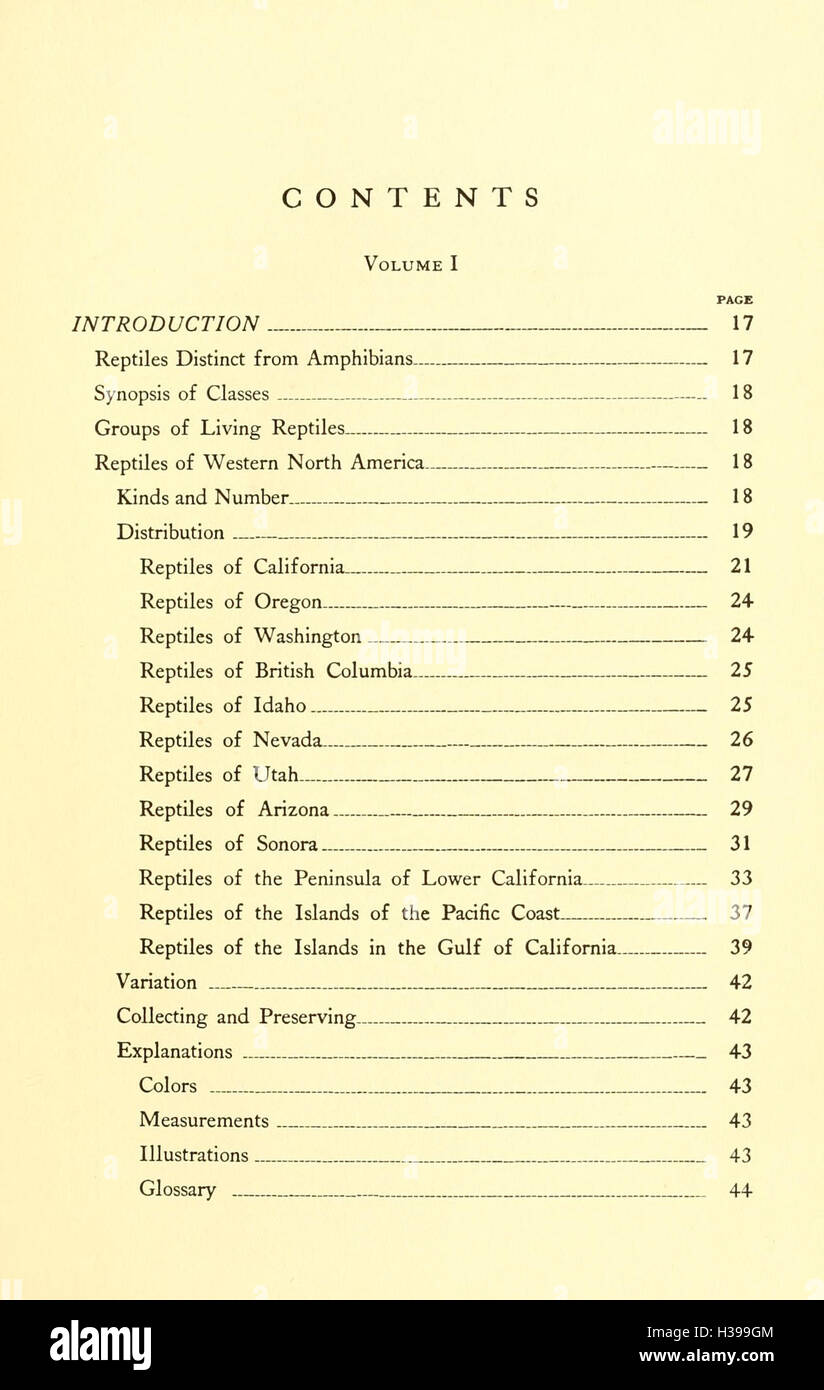 This work focuses on the reptiles of Western North America, detailing ...