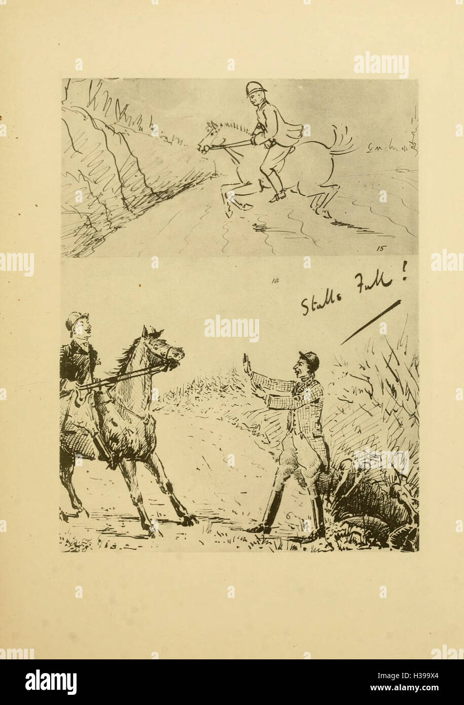 This historical document details the Staff College Drag Hunt, covering ...