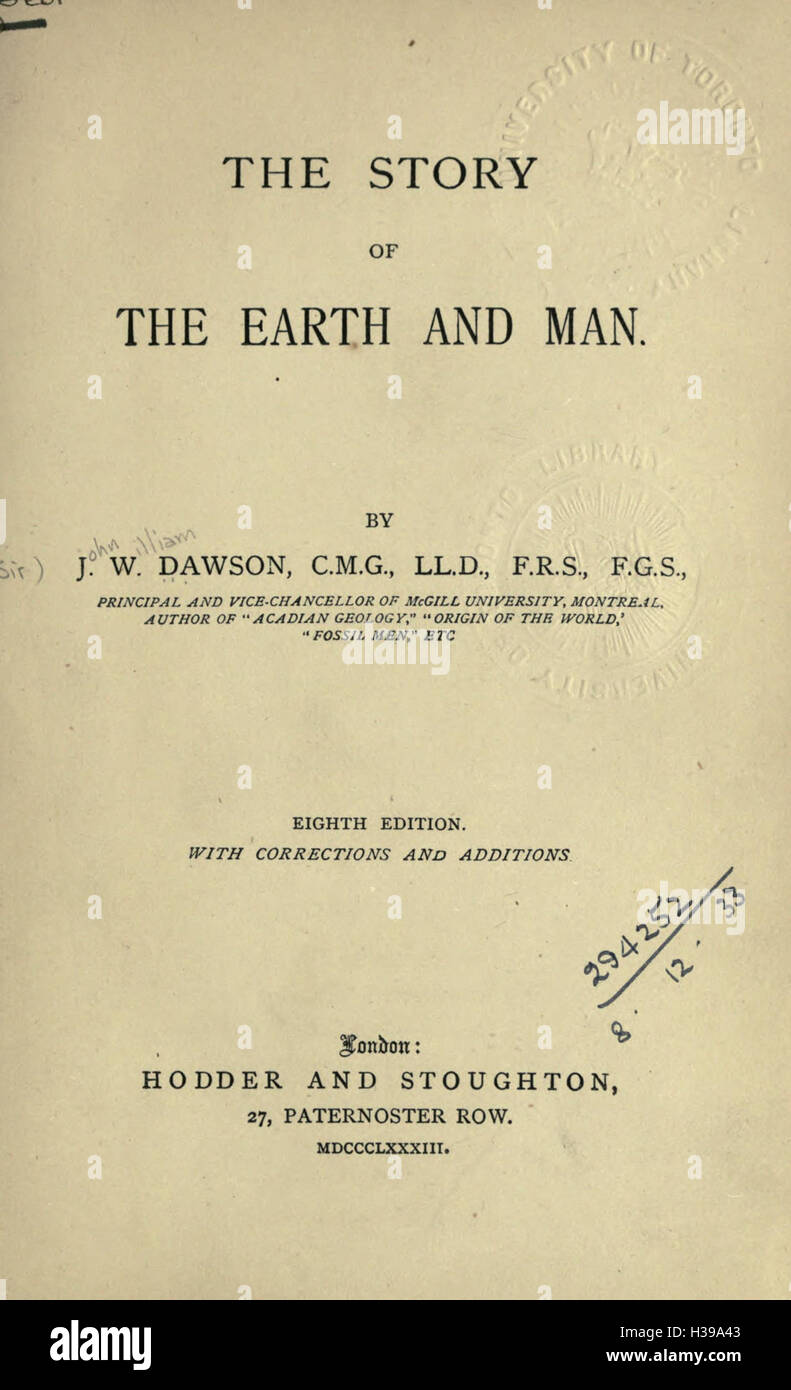 This book explores the geological and biological history of Earth ...