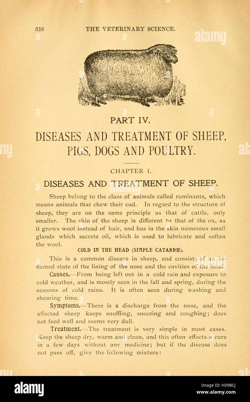 This text provides an overview of veterinary science, covering topics ...