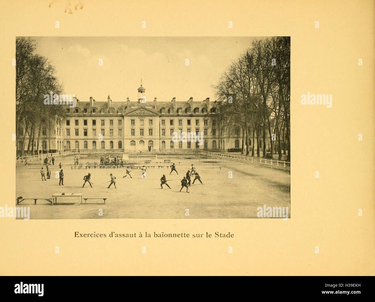 École d'application de cavalerie BHL212 Stock Photo - Alamy