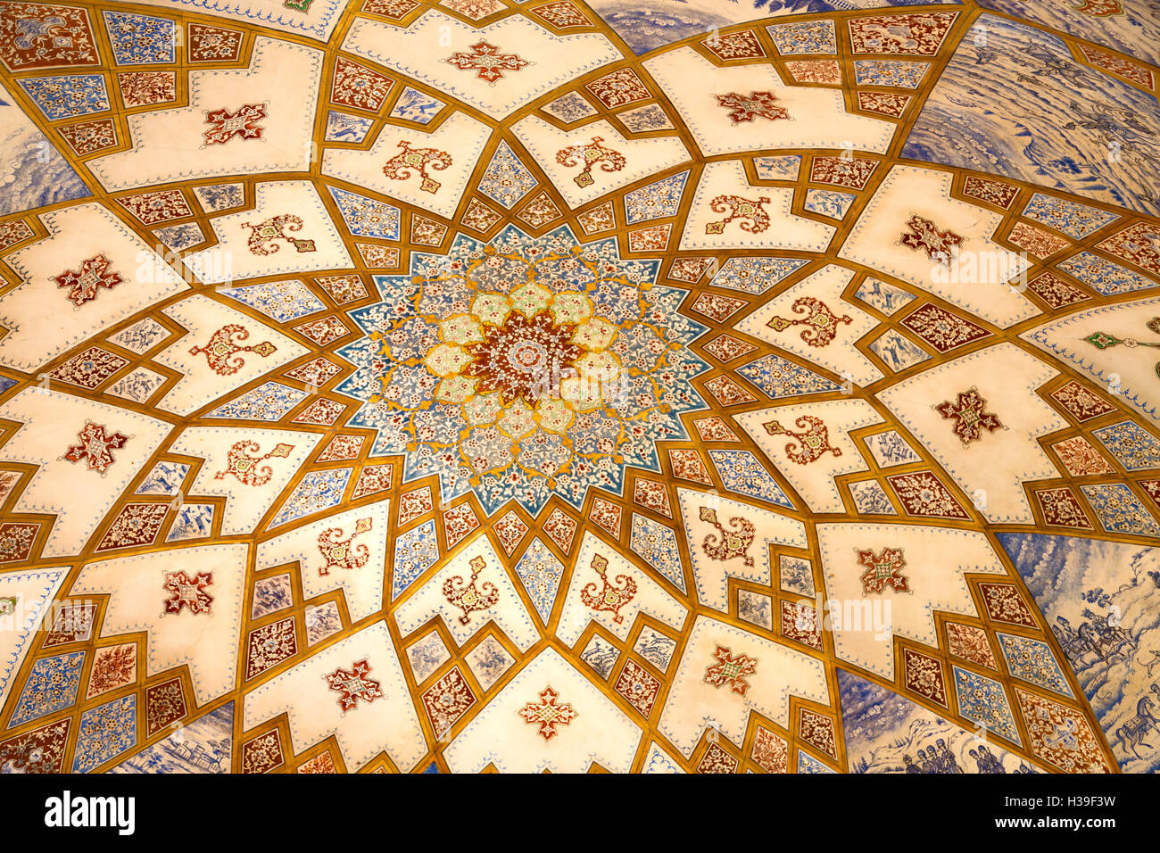 in iran abstract texture of the religion architecture mosque roof ...