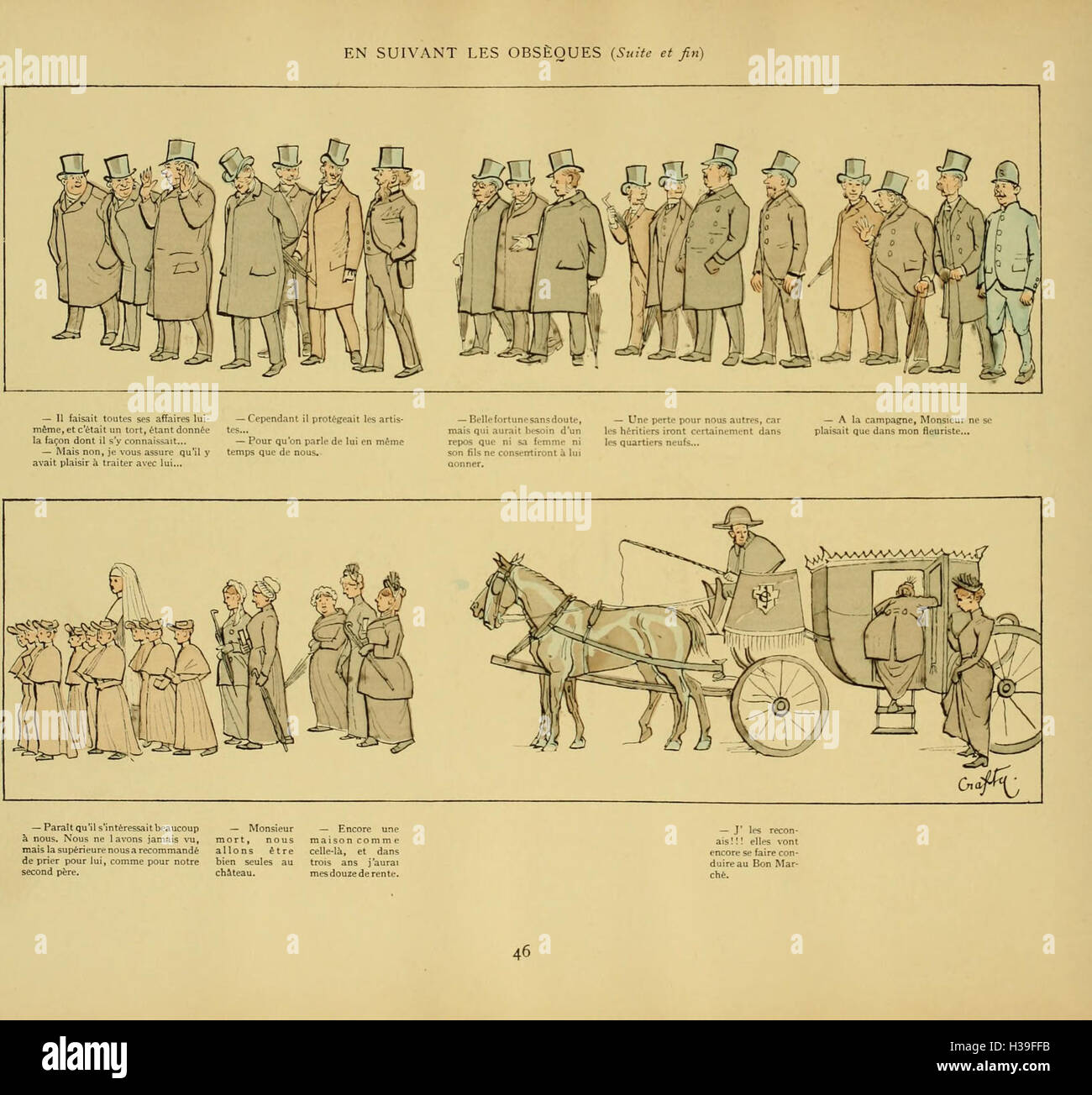 A description of a journey through Paris, detailing the city's ...