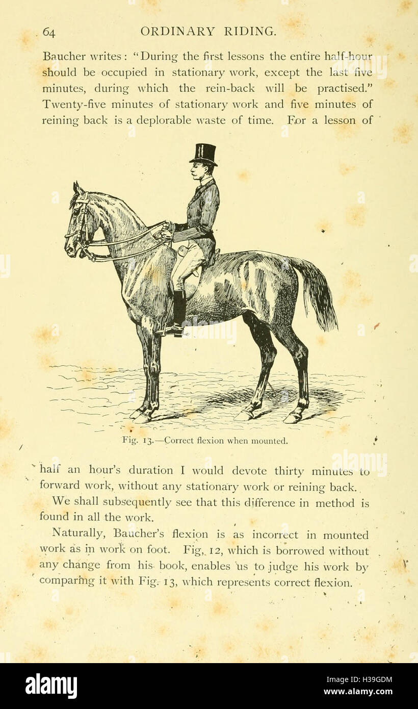 This text provides instructions on training and breaking horses for ...