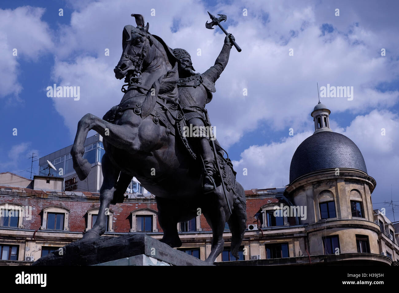 Equestrian statue of michael the brave hi-res stock photography and ...