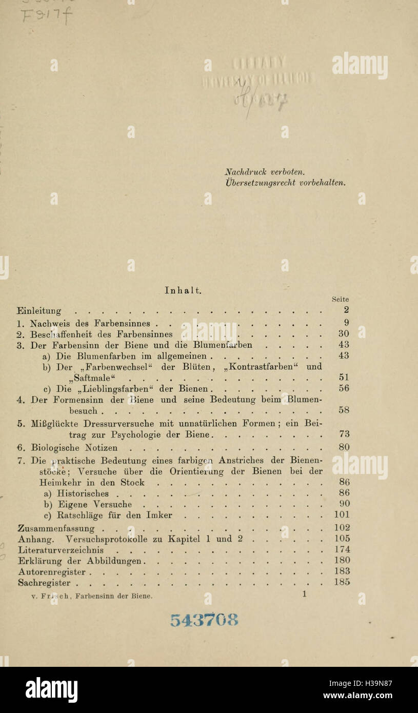 A study of the color vision and form perception of bees, analyzing how ...