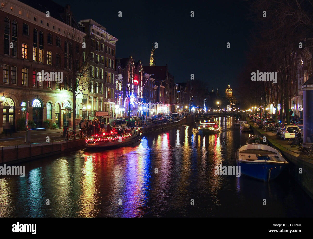 Amsterdam nightlife hi-res stock photography and images - Alamy