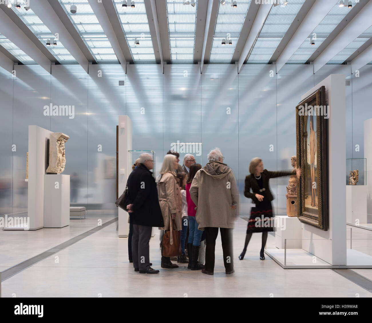 Interior View Of The Louvre Lens High Resolution Stock Photography and ...