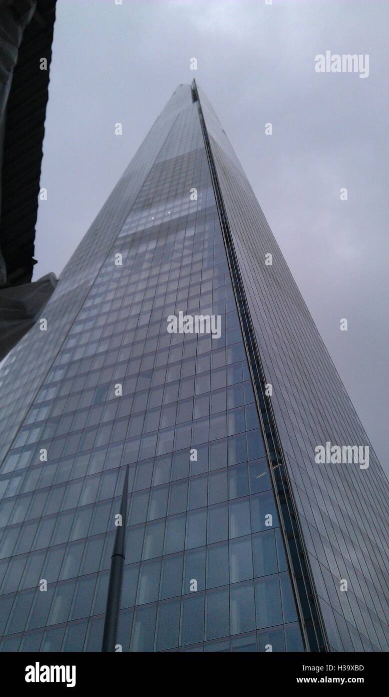 the Shard from outside London Bridge station Stock Photo - Alamy