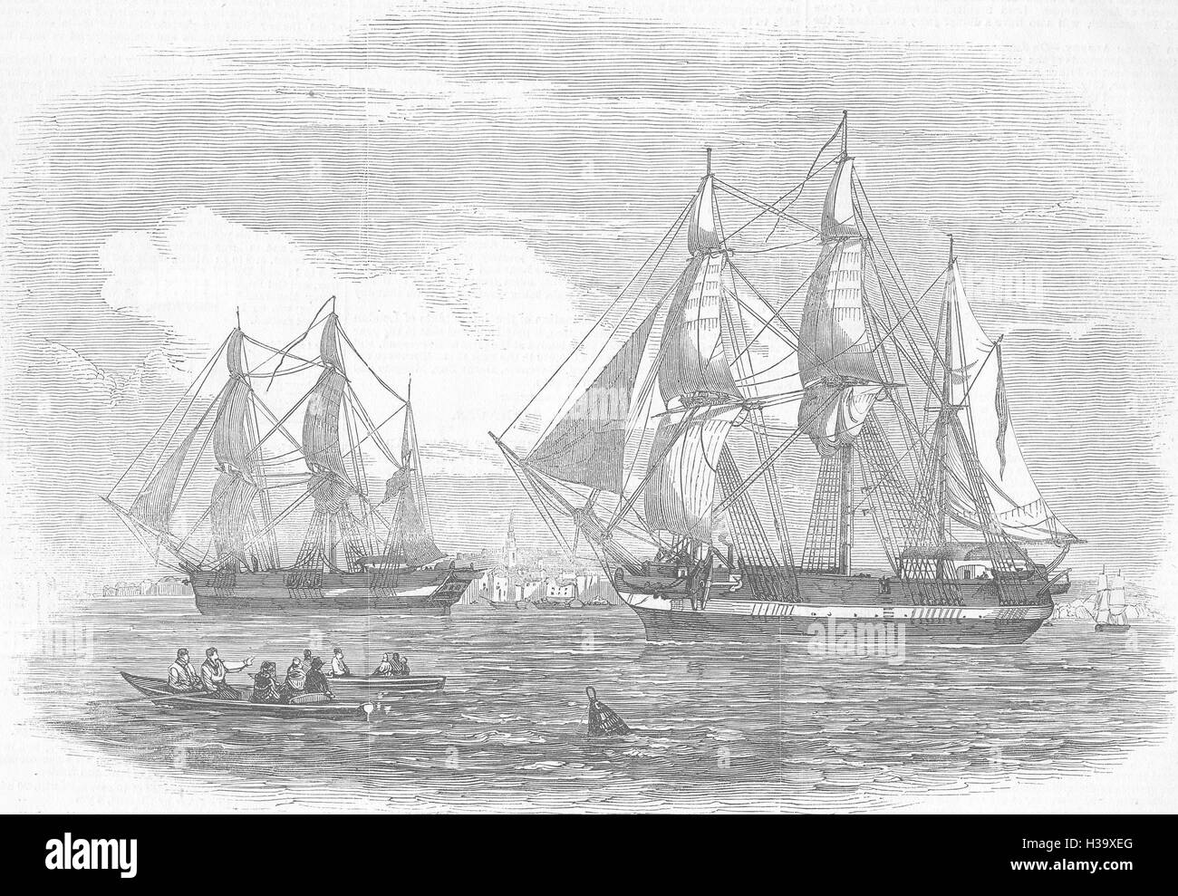 Erebus terror Black and White Stock Photos & Images - Alamy