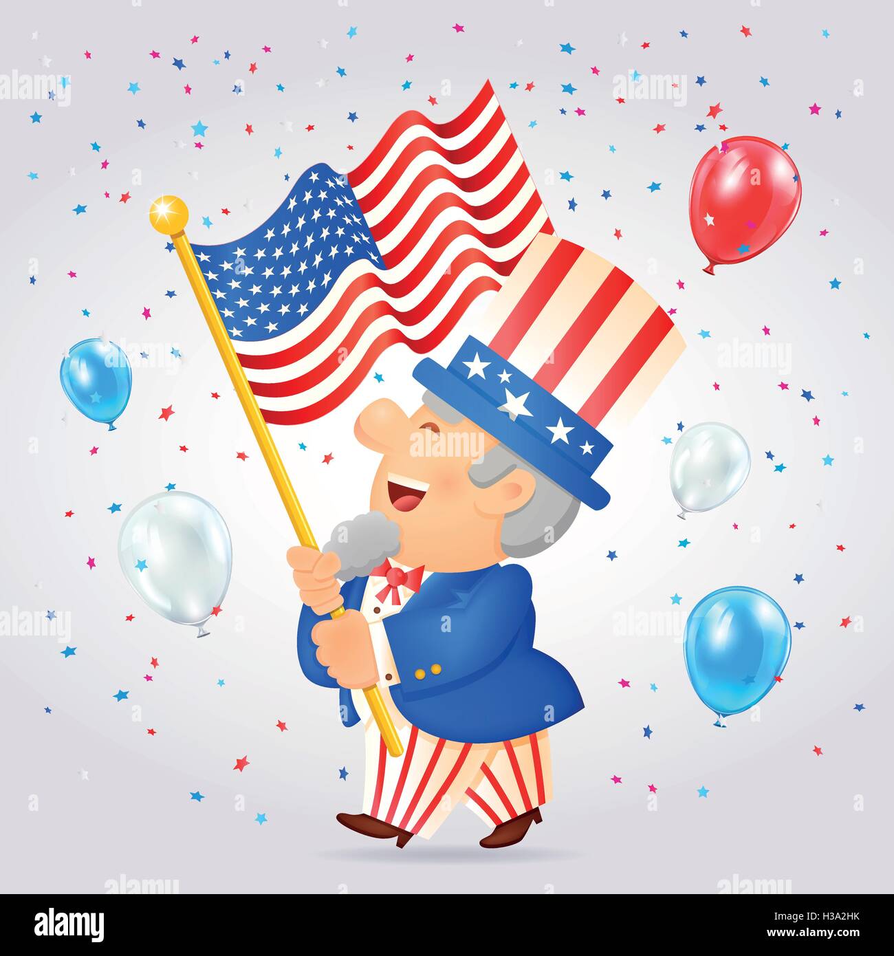 Fourth Of July Parade Clip Art