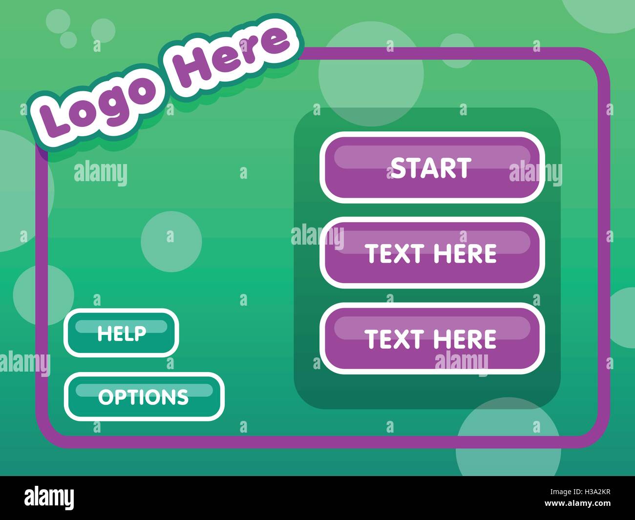 Gui logo design hi-res stock photography and images - Alamy