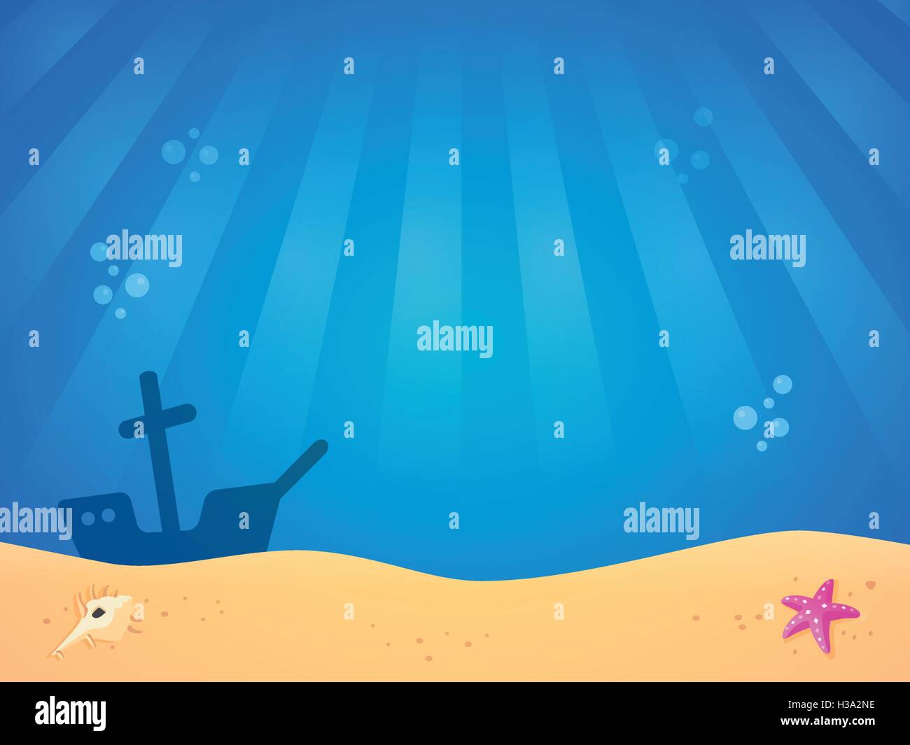 Marine sea life Stock Vector Images - Alamy