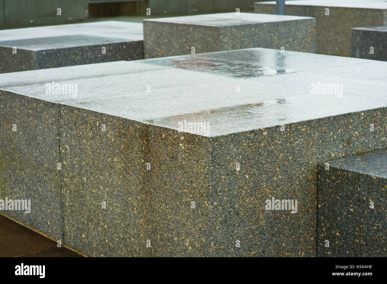 Concrete or Stone Architectural Feature Blocks Stock Photo - Alamy