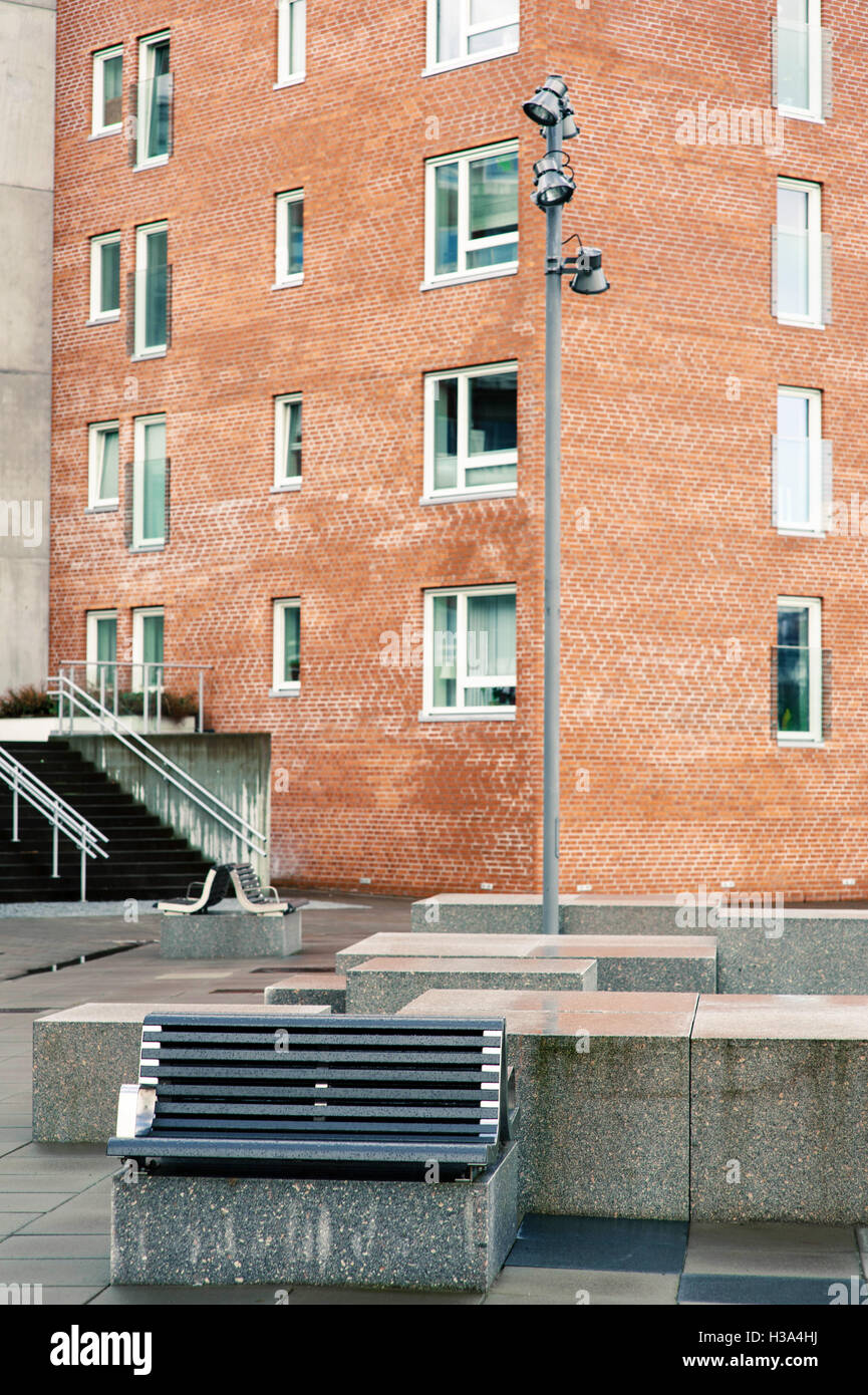 Modern High Rise Apartment Development In Sandnes Norway Stock Photo ...