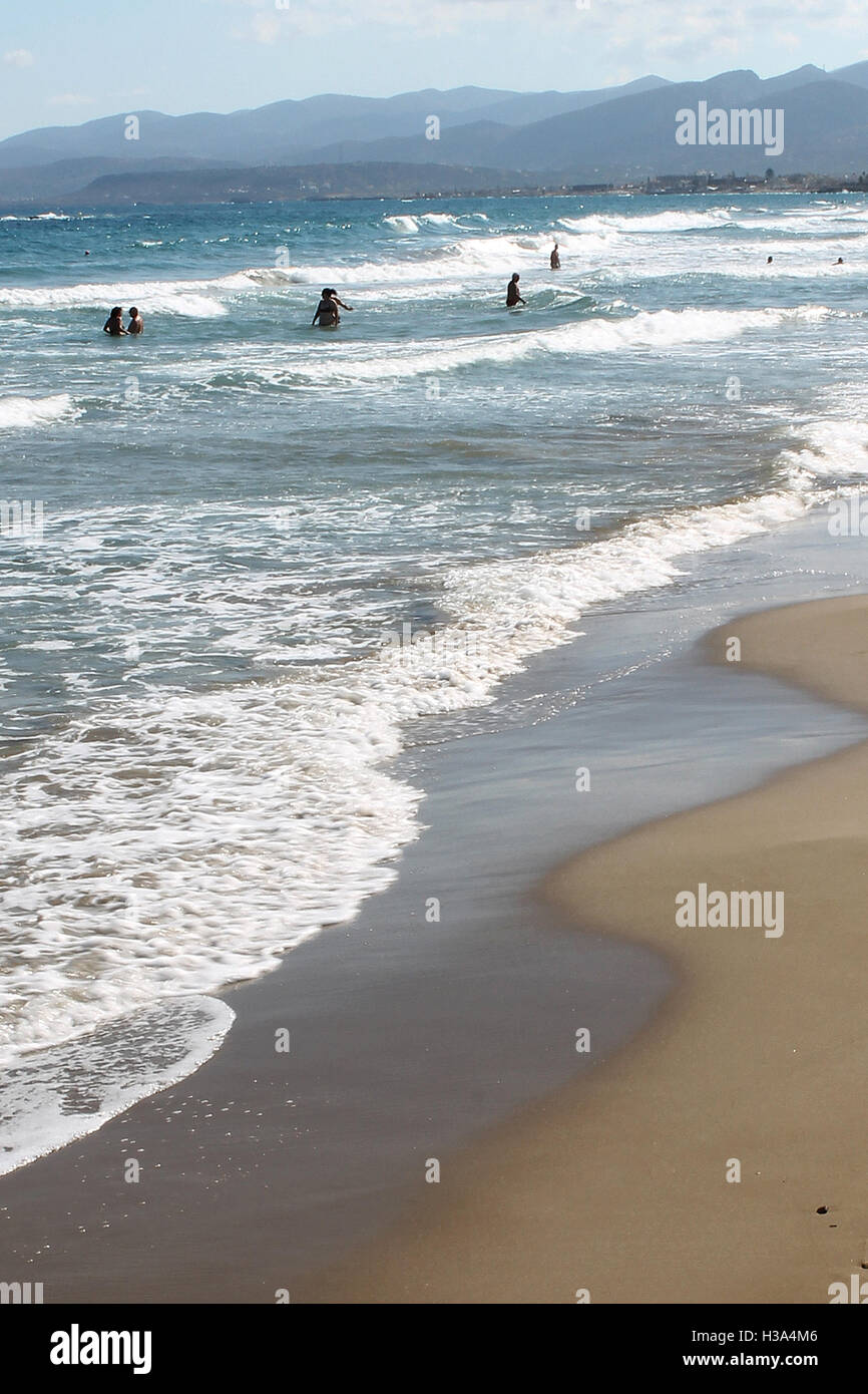 Views of Stalis Stalida Crete Greece Stock Photo - Alamy