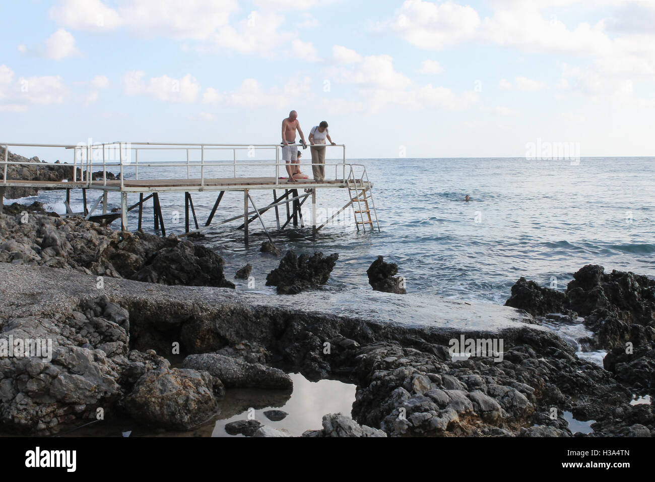 Jetty ladder hi-res stock photography and images - Alamy