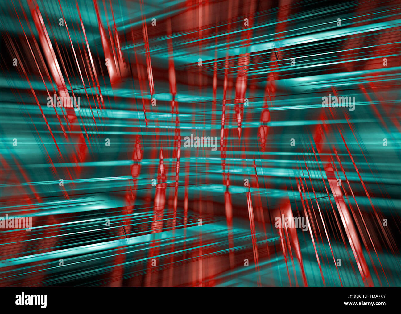 Dynamic red and blue light streaks background Stock Photo - Alamy